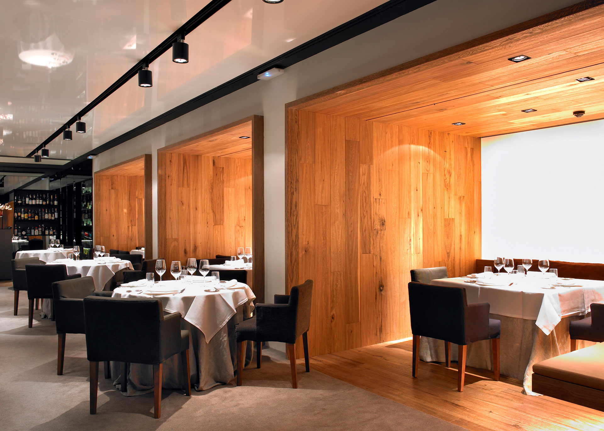 Diseño del restaurante O'Pazo de Madrid